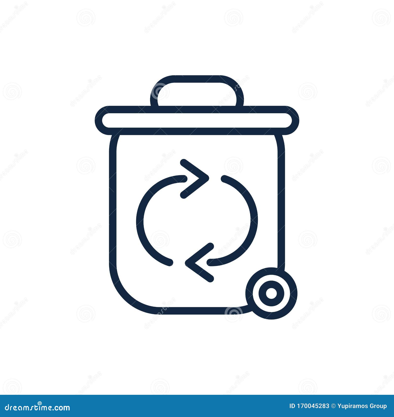 Recycle And Ecology Icons Collection Reuse Refuse Concept, Recycled ...