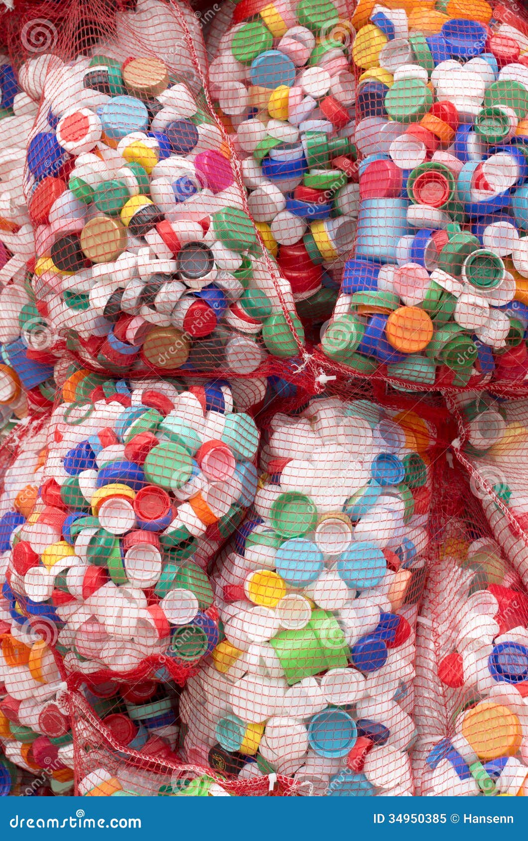 Waste bottle caps stock image. Image of round, melt, density - 34950385
