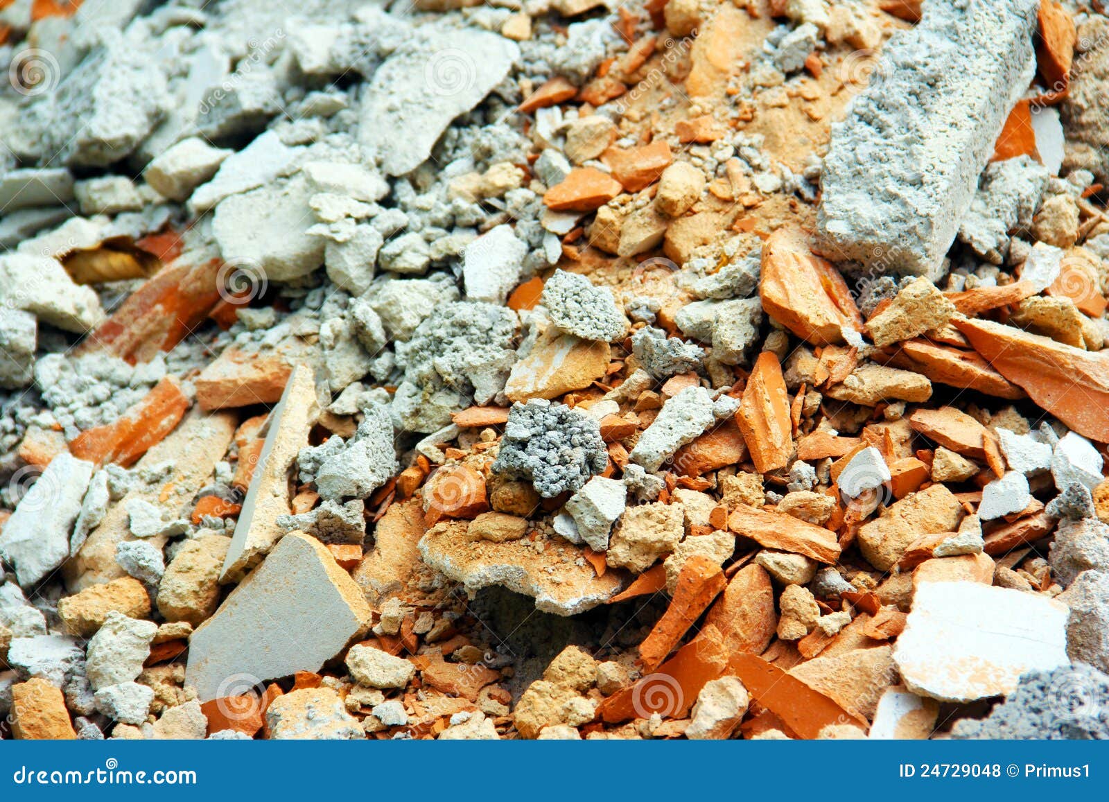 The waste bricks stock photo. Image of stone, junk, textures - 24729048