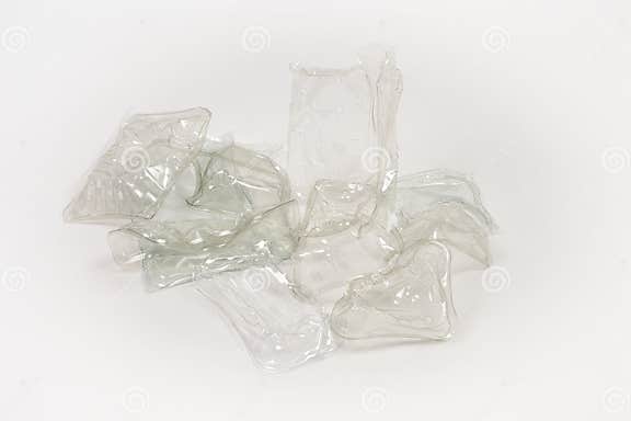 Waste Clear Plastic Packaging Stock Photo - Image of recycling ...
