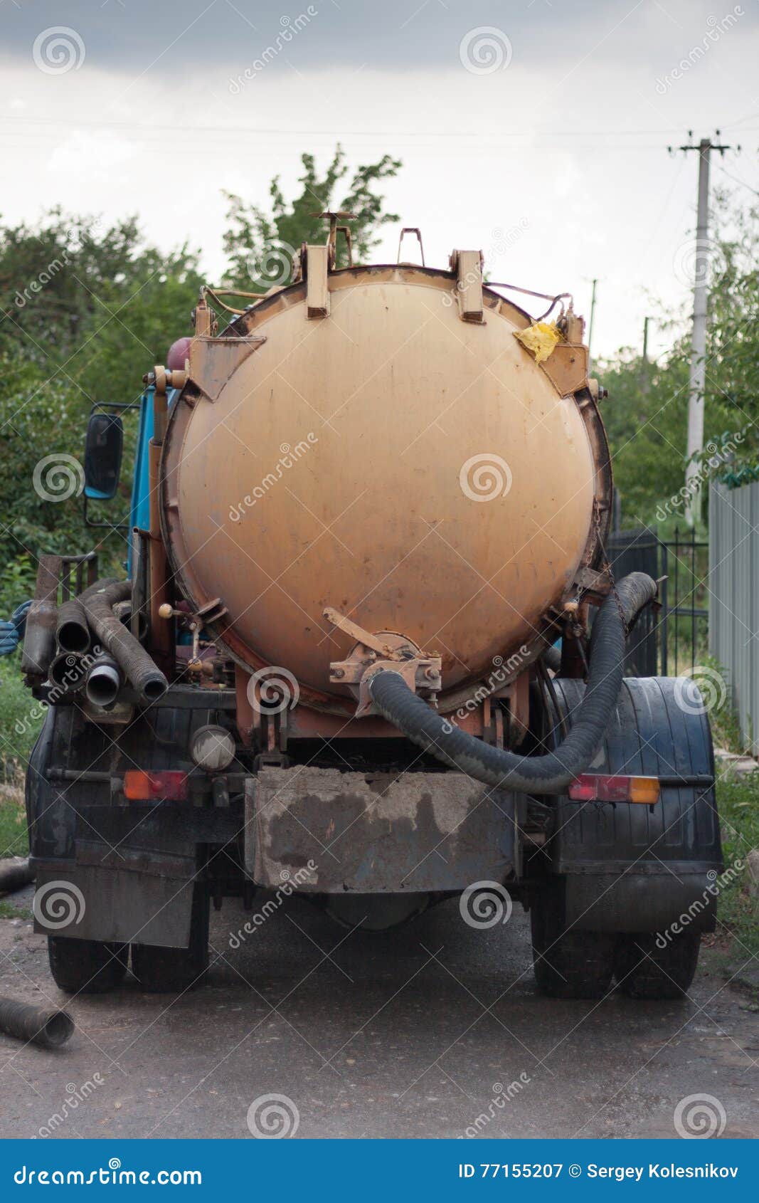 Waste collection car stock image. Image of recycling - 77155207
