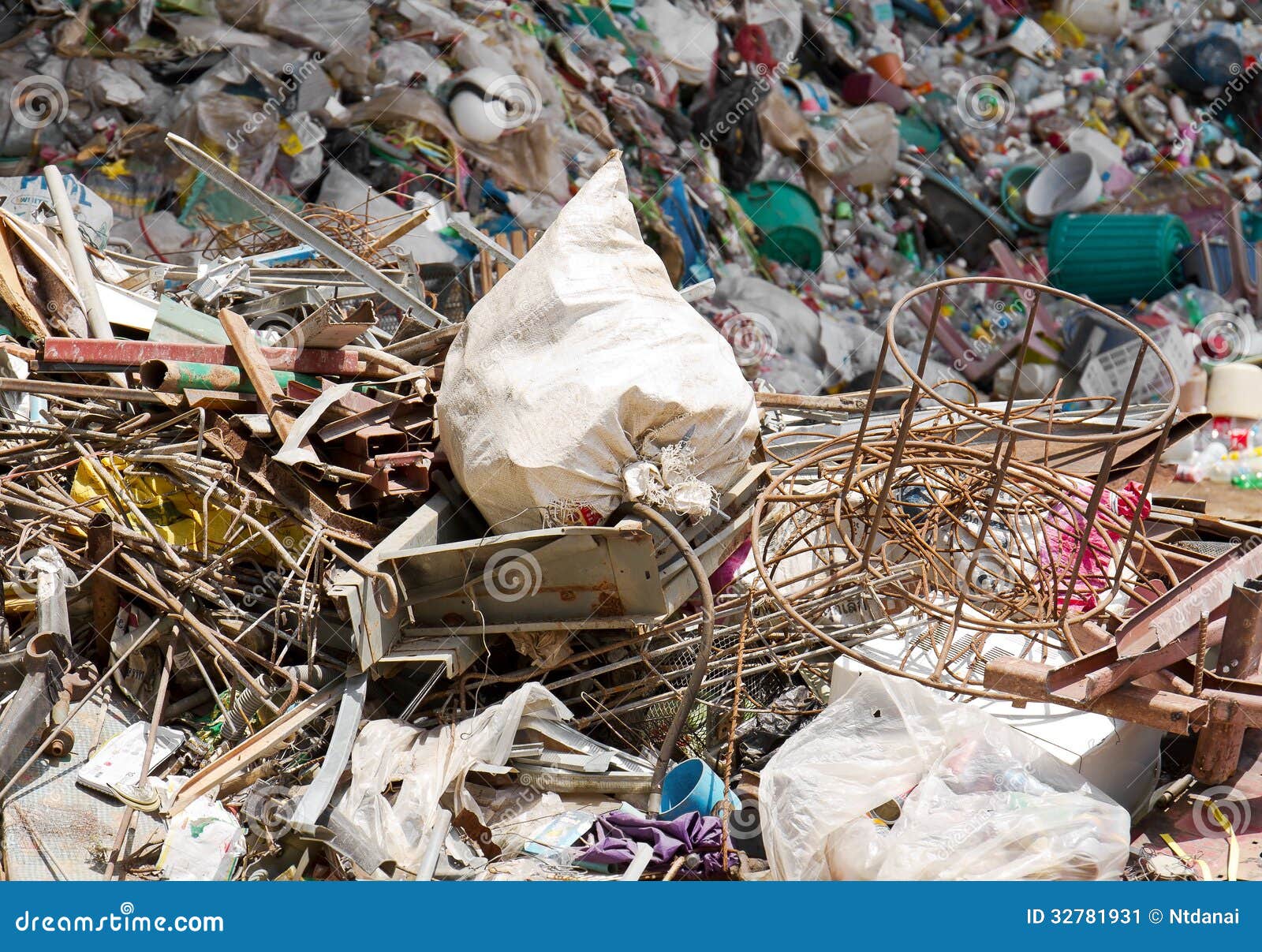 Waste collection stock image. Image of area, dirt, reuse - 32781931