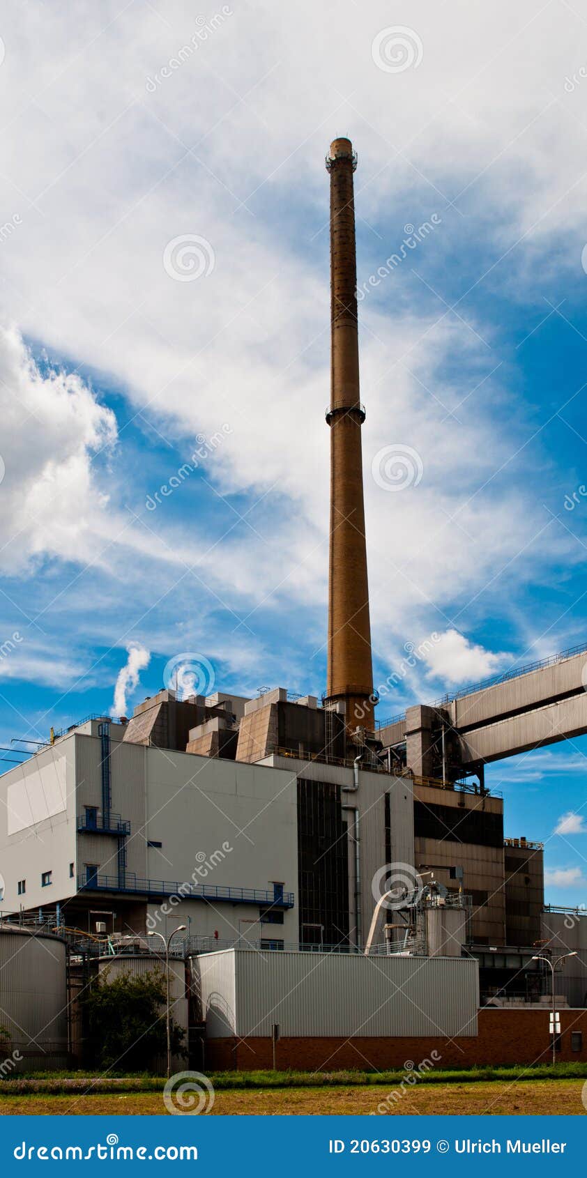 Waste combution plant stock image. Image of combustion - 20630399