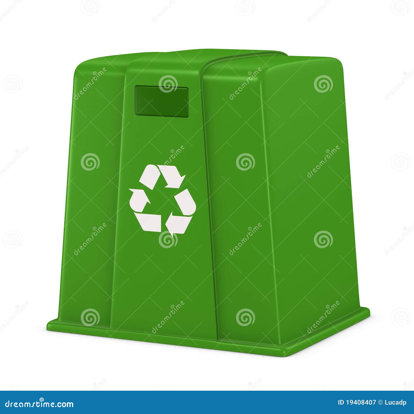 Waste Container Cartoon Vector | CartoonDealer.com #14506017