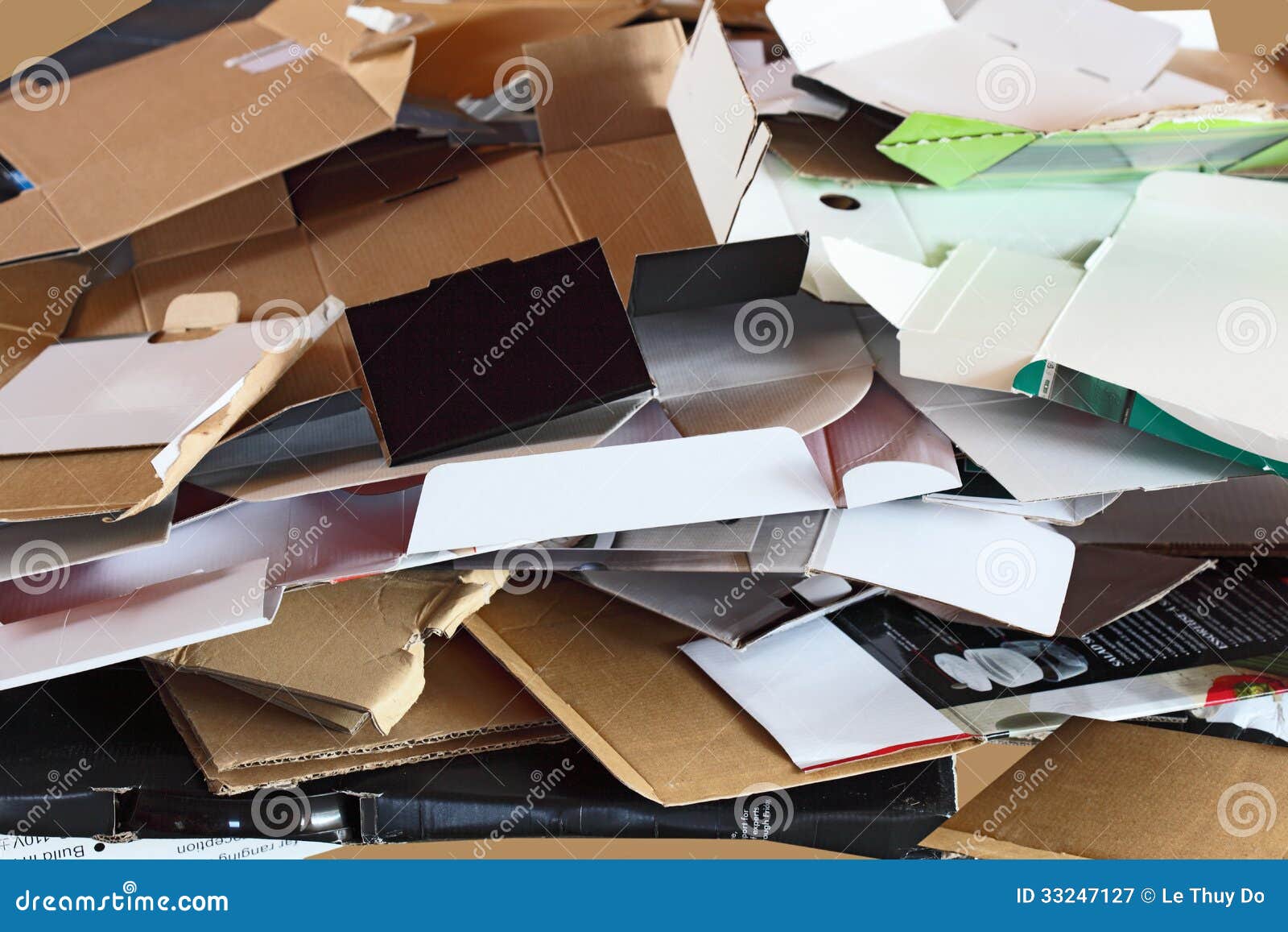 Waste Dumping Boxes stock image. Image of clean, packaging - 33247127