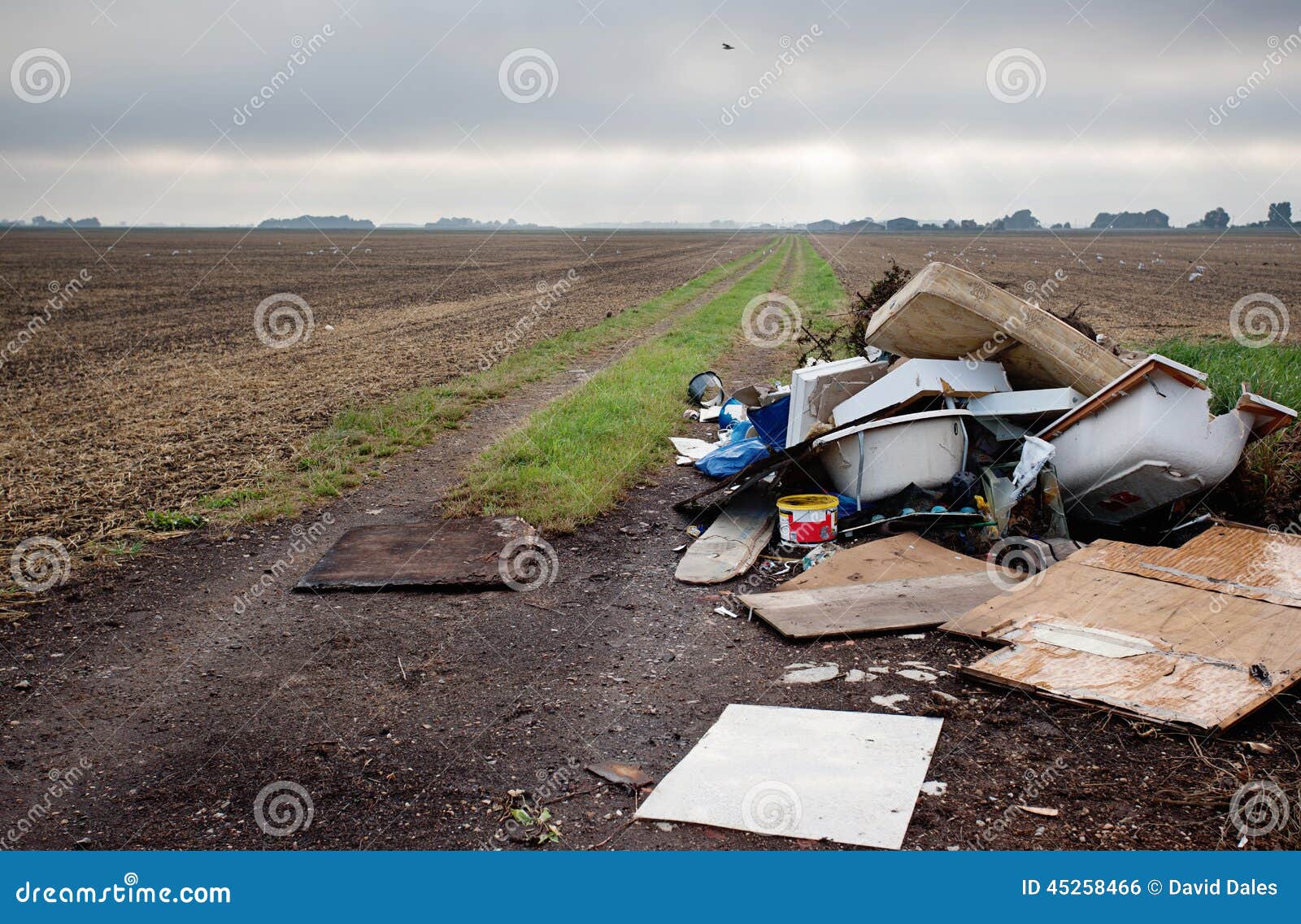 Waste dumping stock photo. Image of trash, dump, rubbish - 45258466