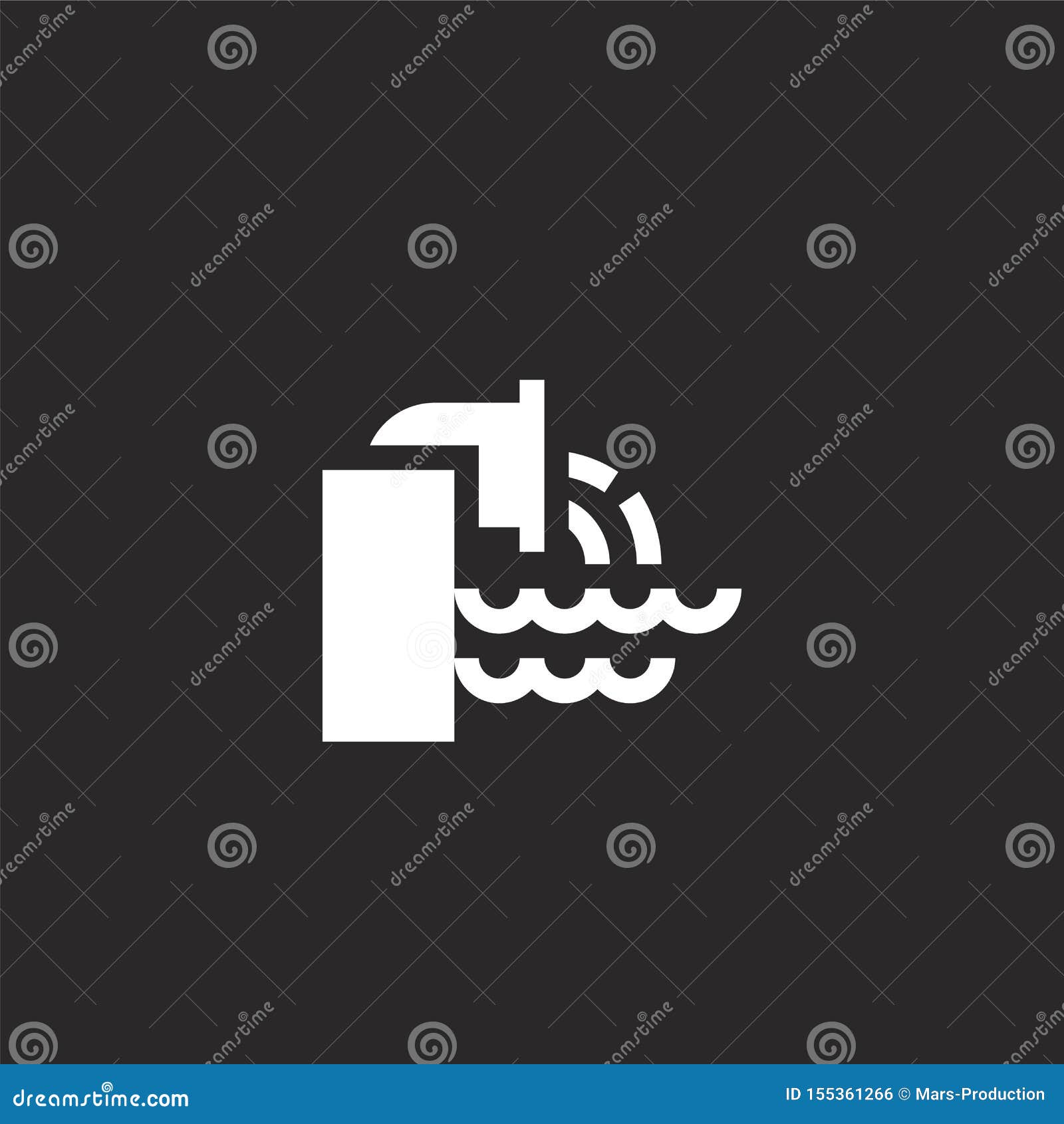 Waste Icon. Filled Waste Icon for Website Design and Mobile, App ...