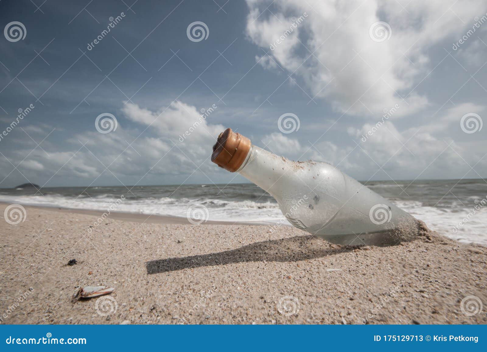 Waste Left Over on the Beach Stock Image - Image of environmental, blue ...