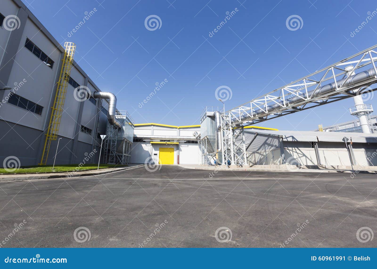 Waste management facility stock image. Image of plastic - 60961991