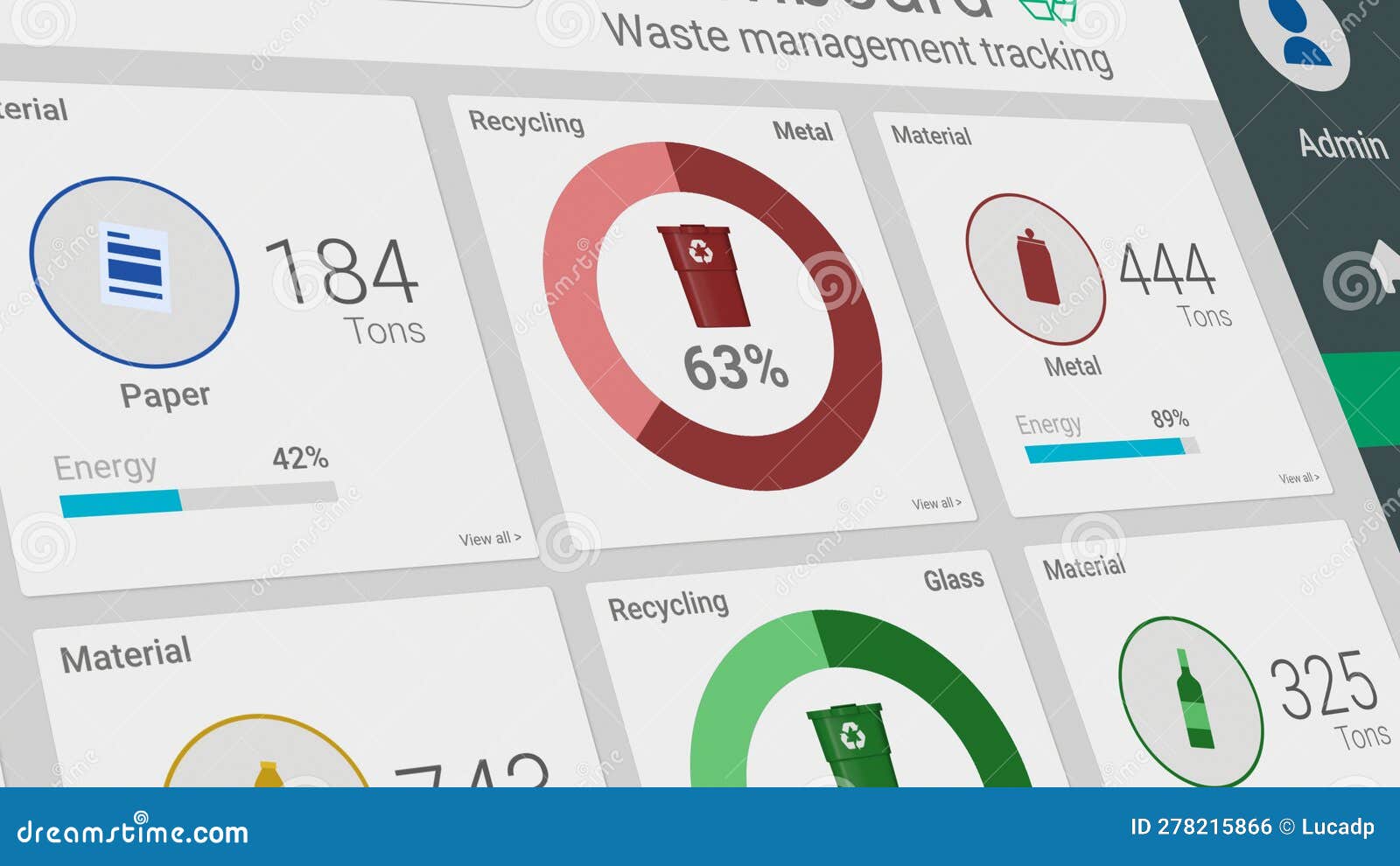 Waste management tracking stock illustration. Illustration of efficient ...