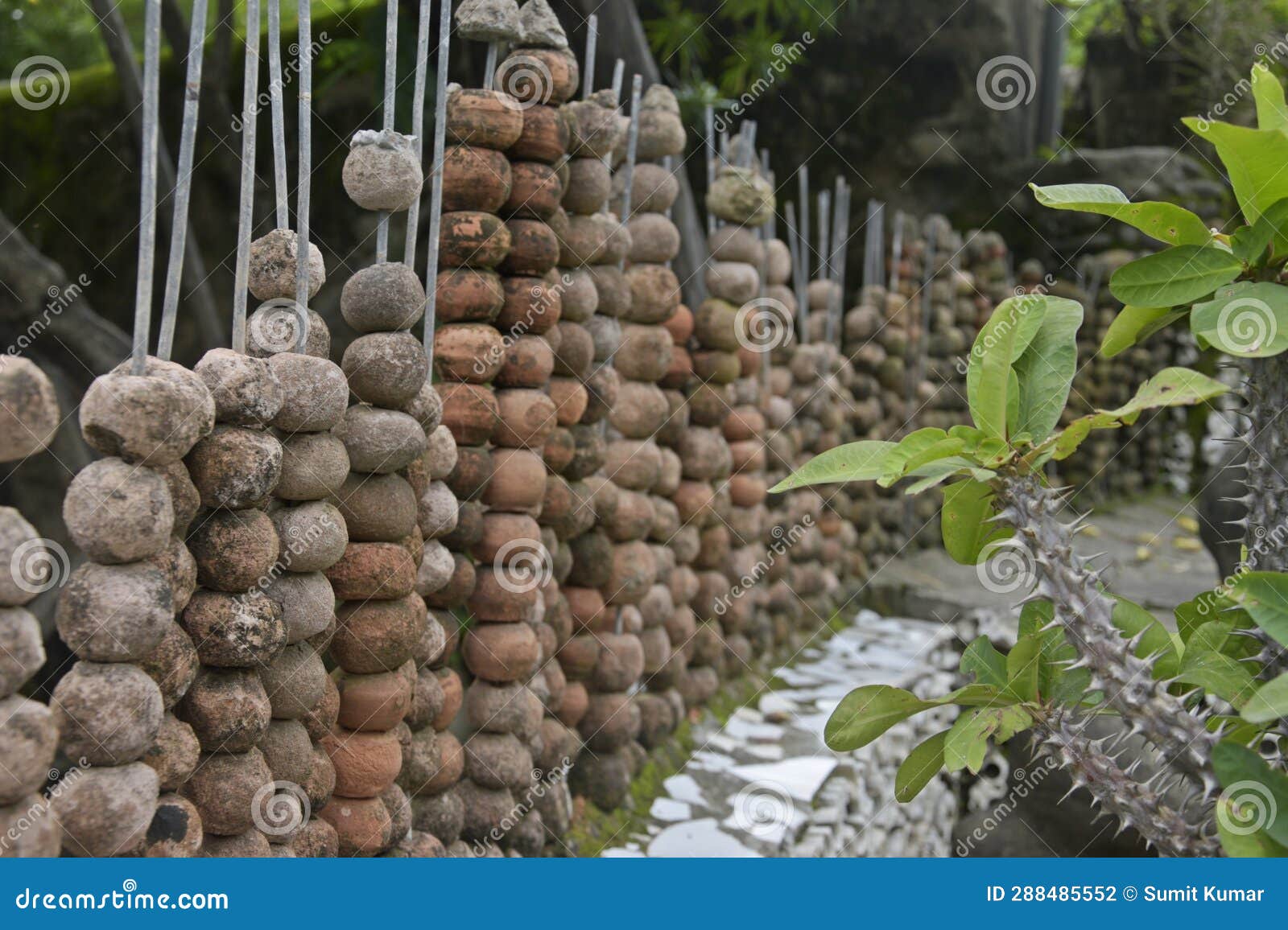 Waste Material Transformed into Clay Designs and Artifacts Stock Photo ...