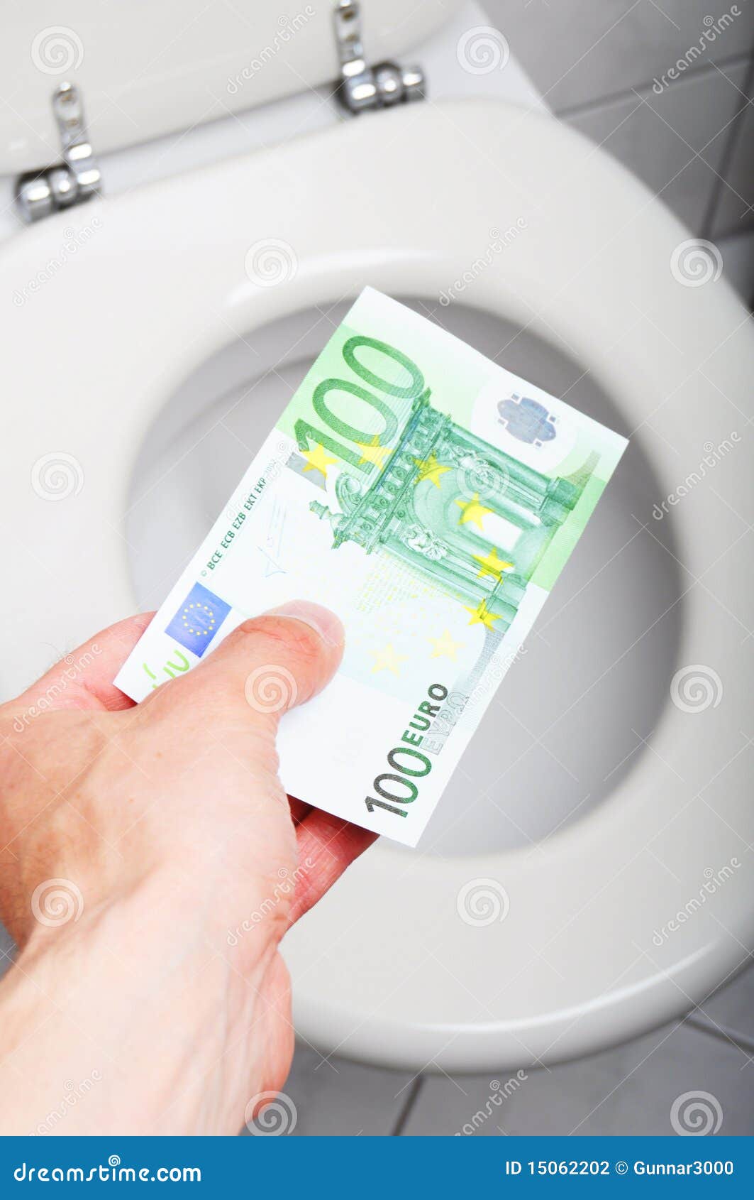 Waste of money stock photo. Image of drain, bankruptcy - 15062202