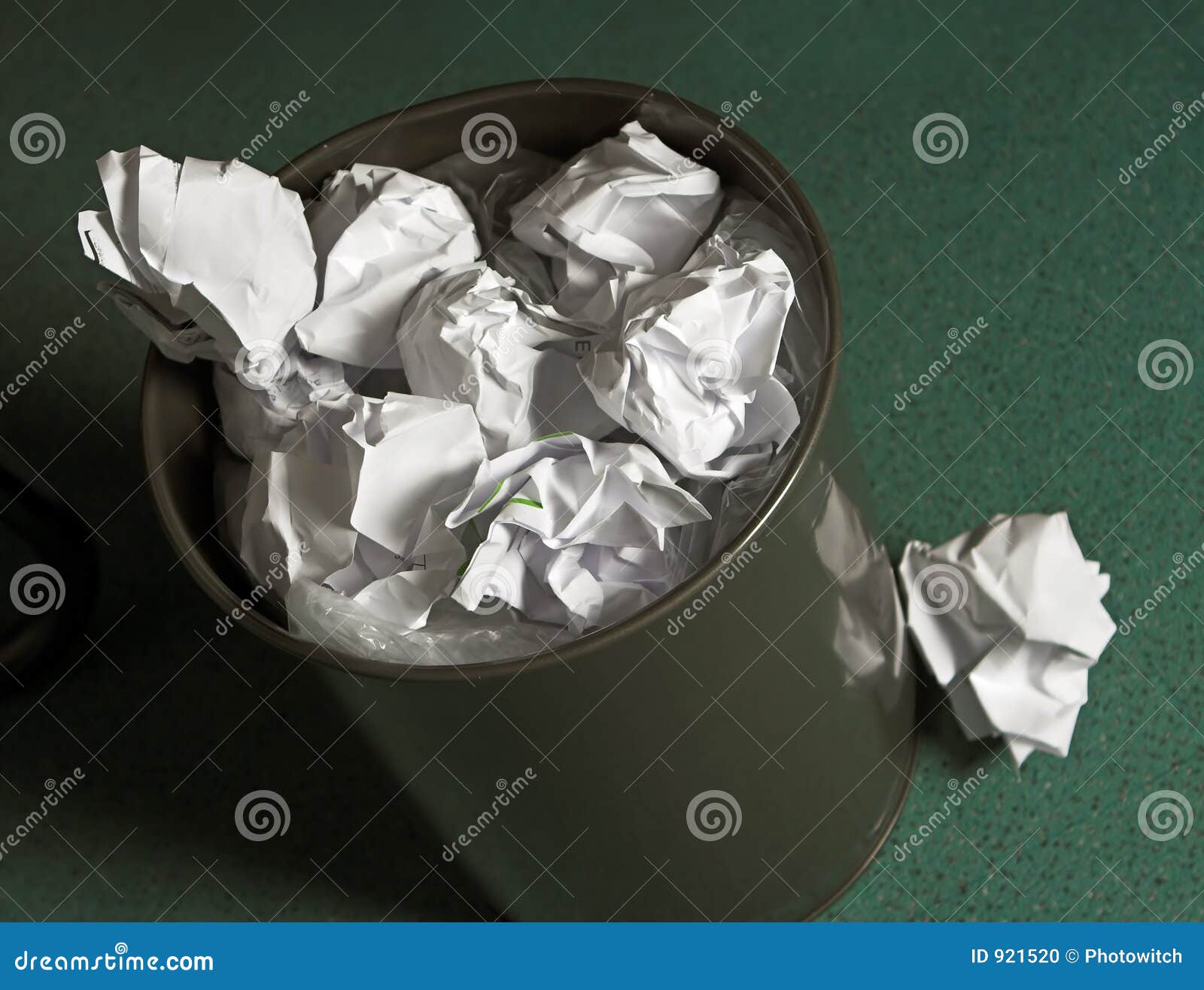 Waste Paper On Waste Separation Station Stock Photo | CartoonDealer.com ...