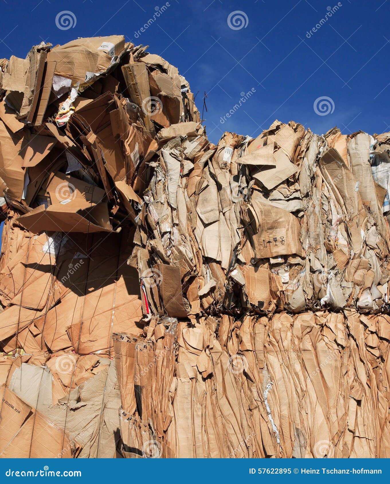 Waste paper stock image. Image of dump, place, paper - 57622895