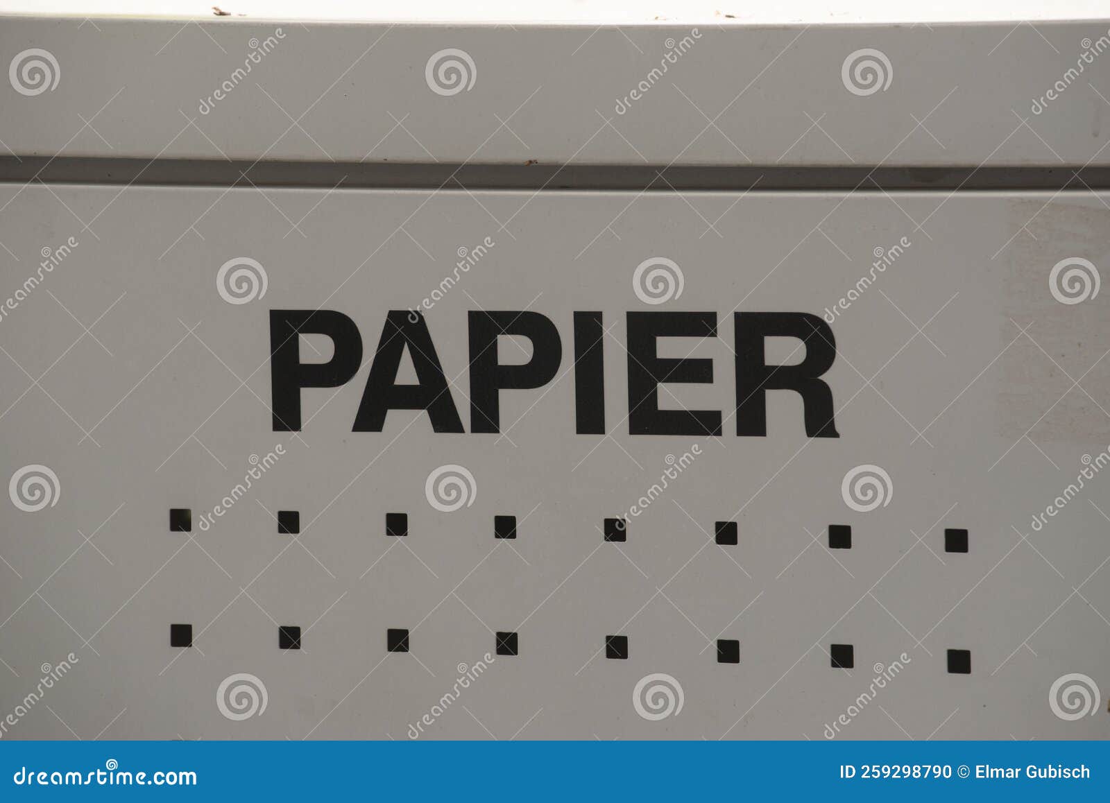 Waste Paper and Waste Paper Disposal Stock Photo - Image of dirt, junk ...
