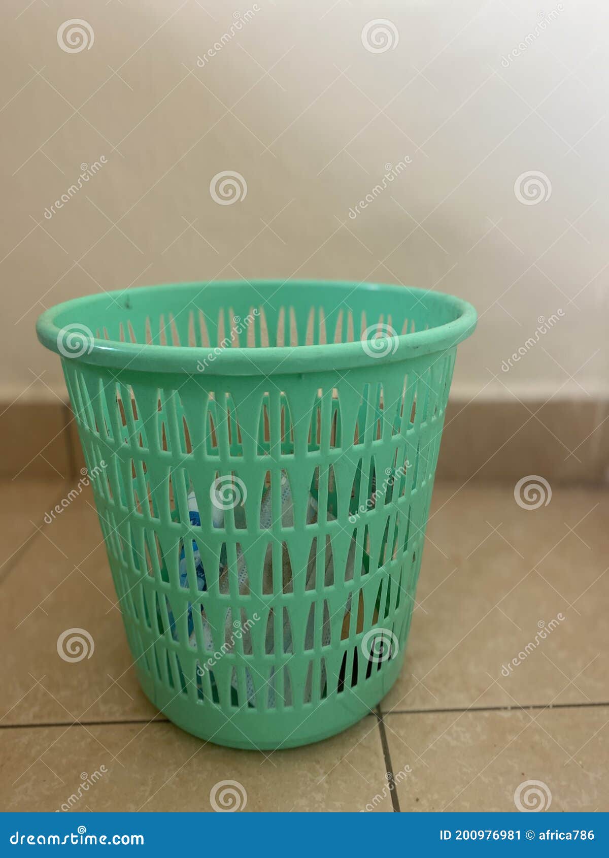 Waste Paper Dustbin in an Office Stock Image - Image of beauty ...