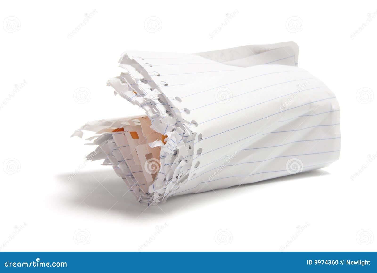 Waste Papers stock photo. Image of crumpled, anxiety, frustration - 9974360