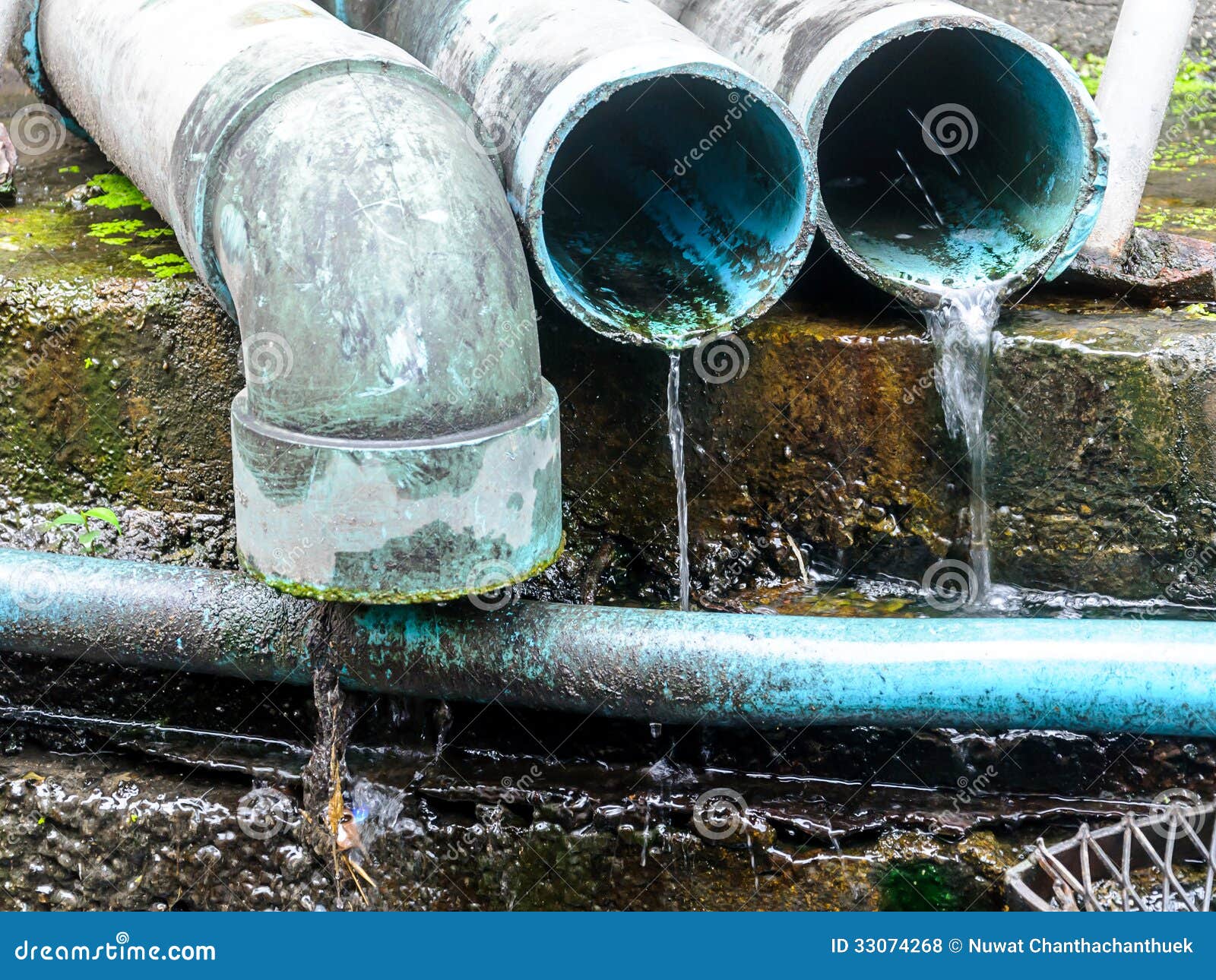 Waste pipe stock photo. Image of waste, environmental - 33074268