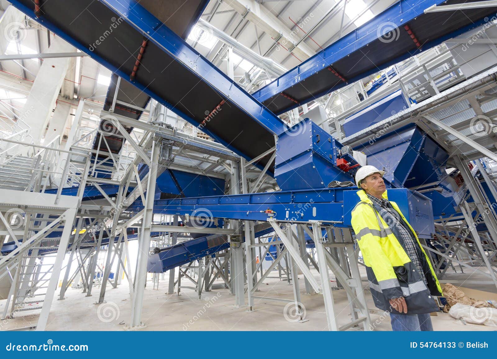 Waste Plant Inside Process Engineer Test Editorial Stock Photo - Image ...