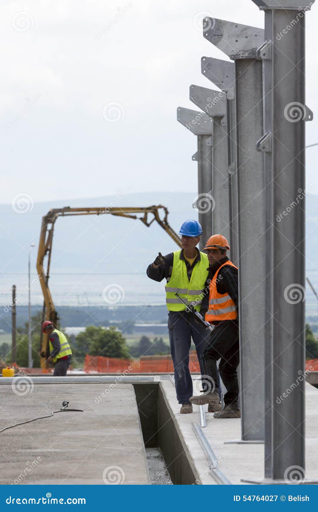 Waste Plant Outside Process Workers Editorial Photography - Image of ...