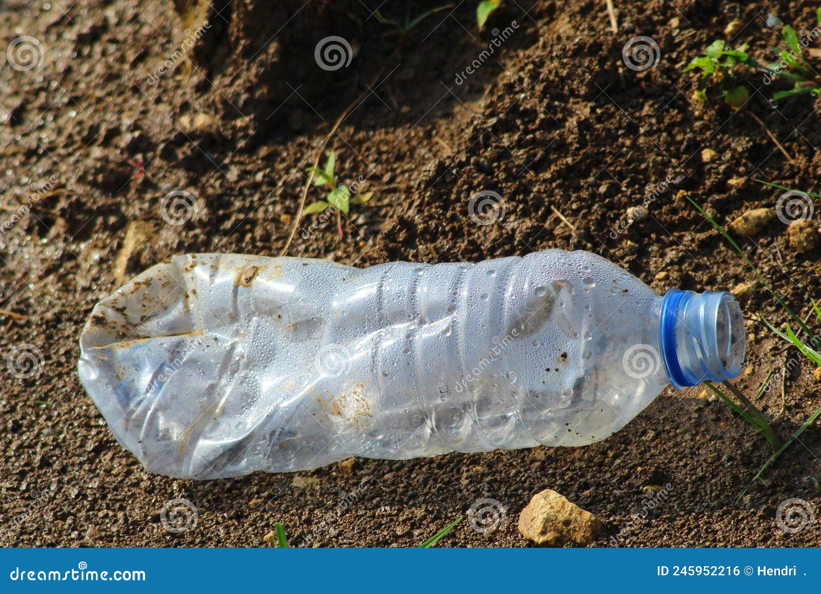Waste Plastic Bottles of Mineral Water Stock Photo - Image of plastic ...