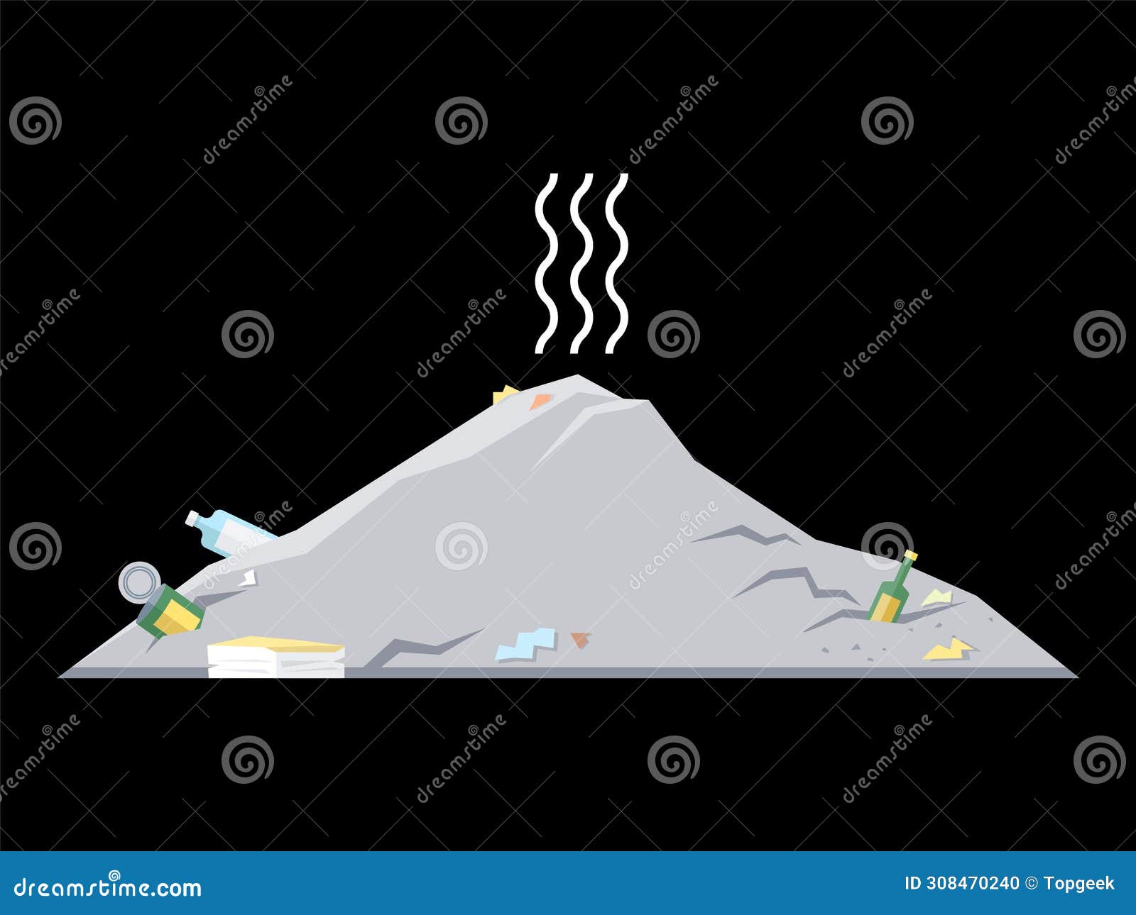 Waste Pollution. Hazardous Waste Requires Proper Disposal To Prevent ...