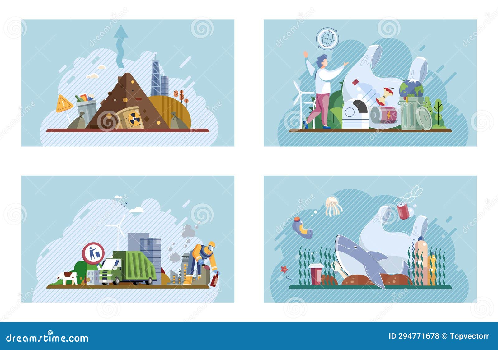 Waste Pollution. Hazardous Waste Requires Proper Disposal To Prevent ...