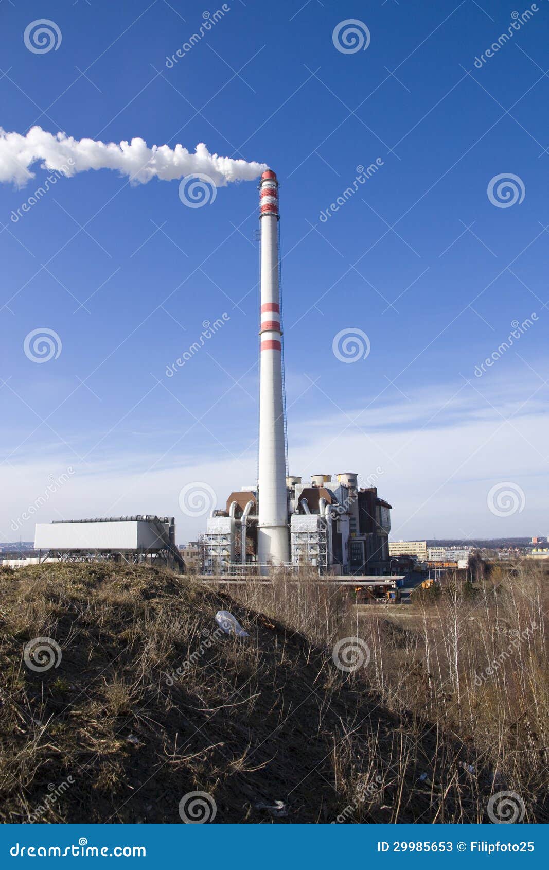 Incinerator stock image. Image of landscape, exhaust - 29985653