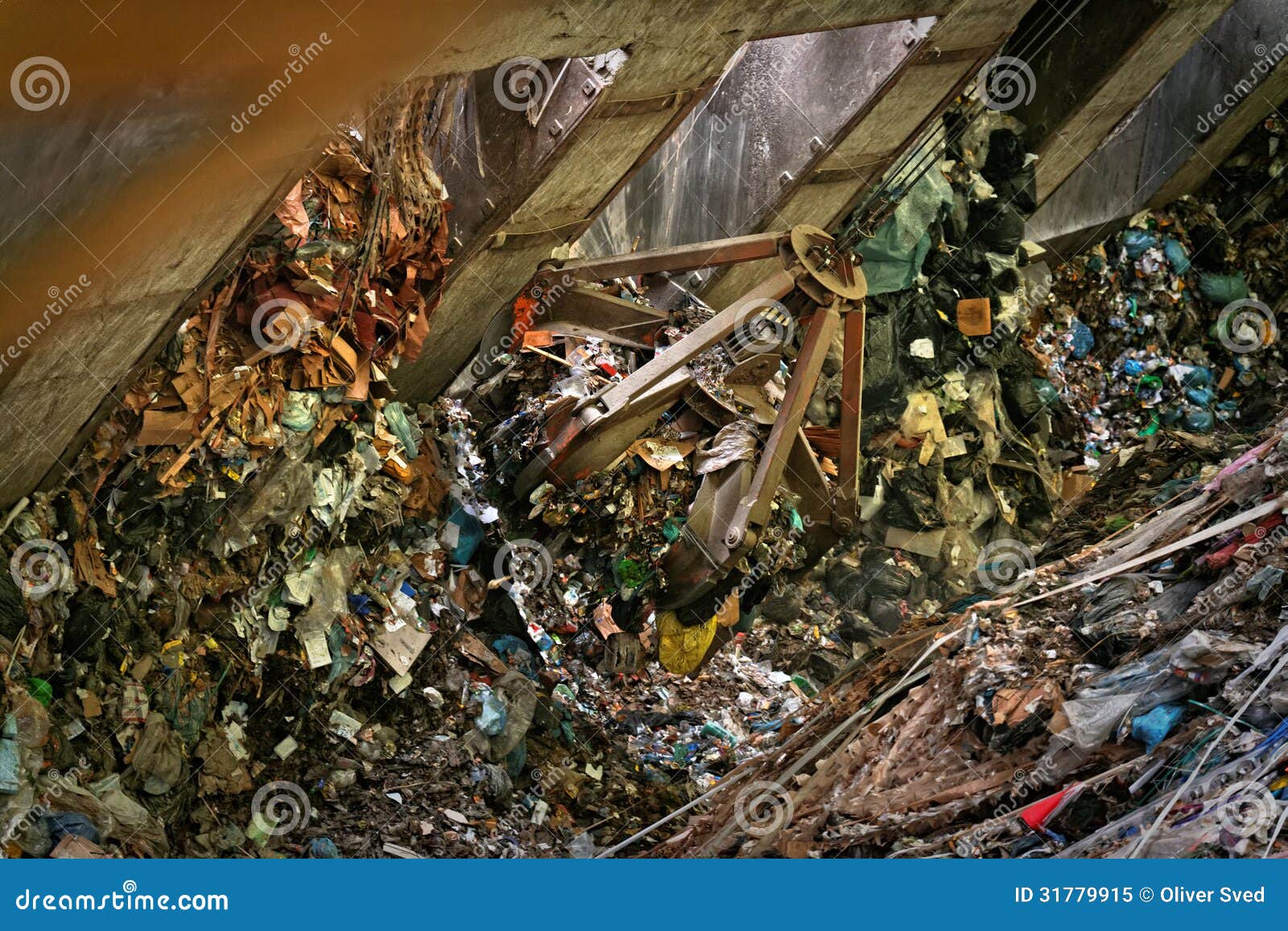 Waste Processing Plant Interior Stock Image | CartoonDealer.com #31455787