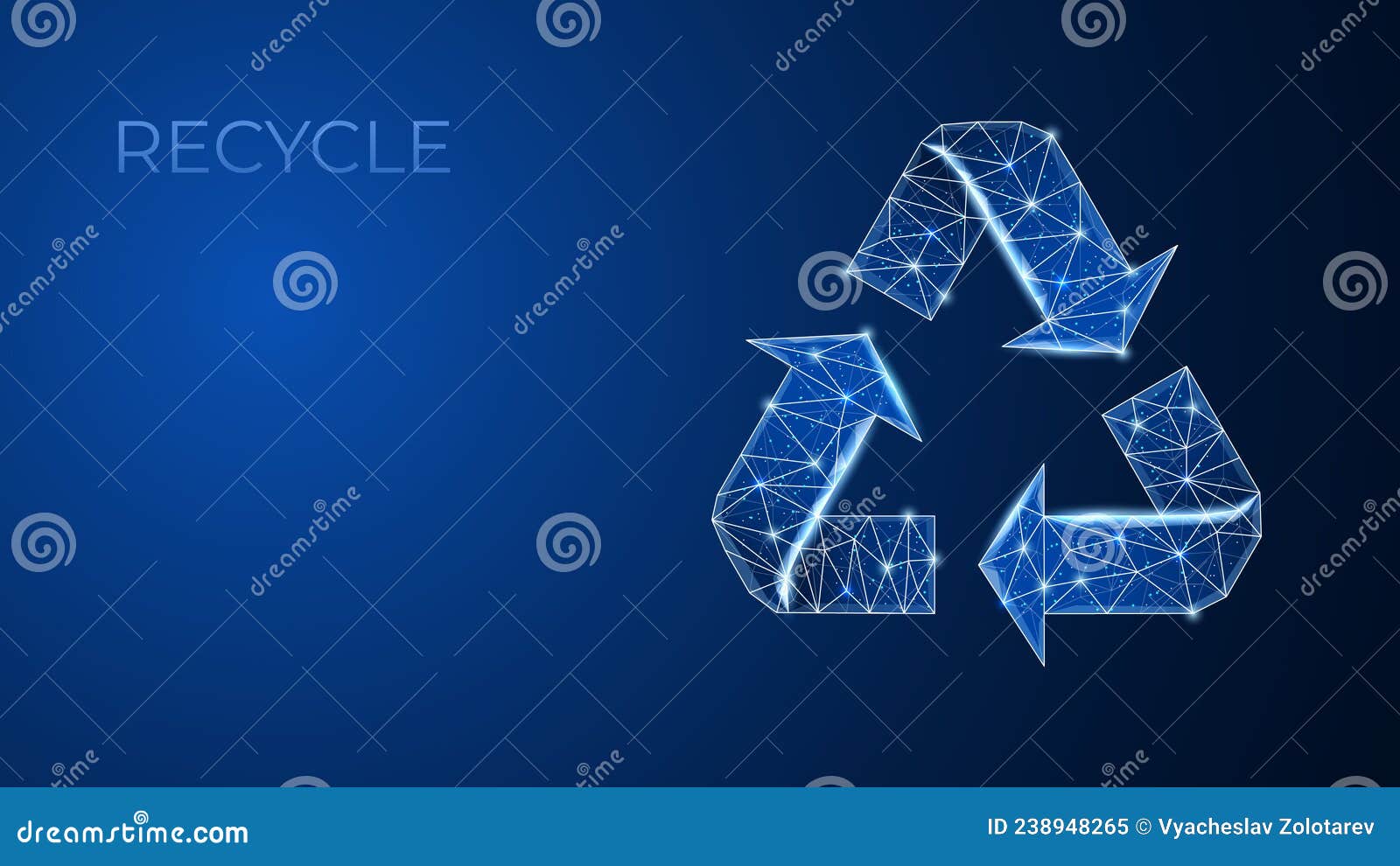 Waste Recycling Innovation. Stock Vector - Illustration of electronic ...