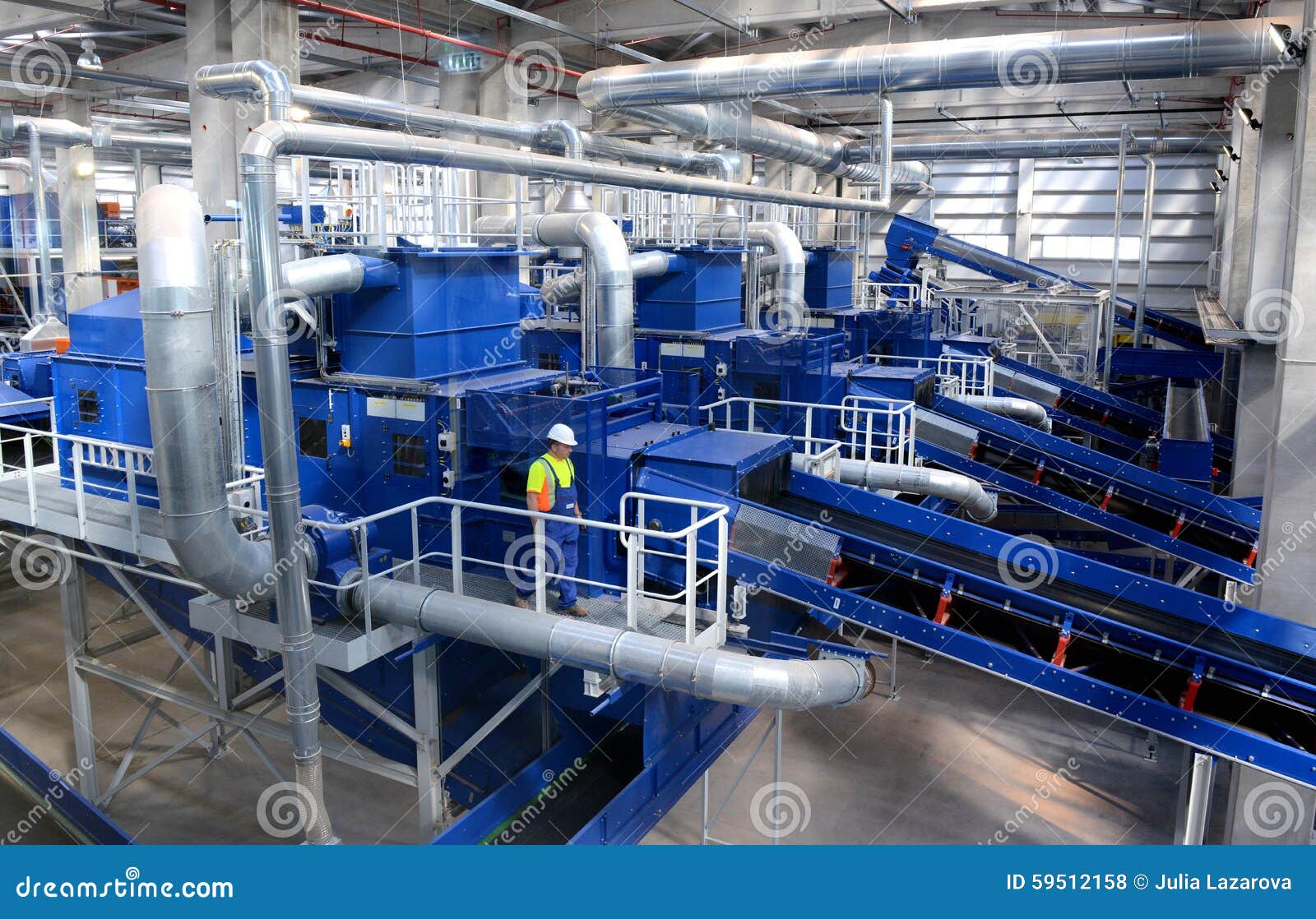 Waste Recycling Plant in Sofia, Bulgaria on Sept. , 2015 Editorial ...