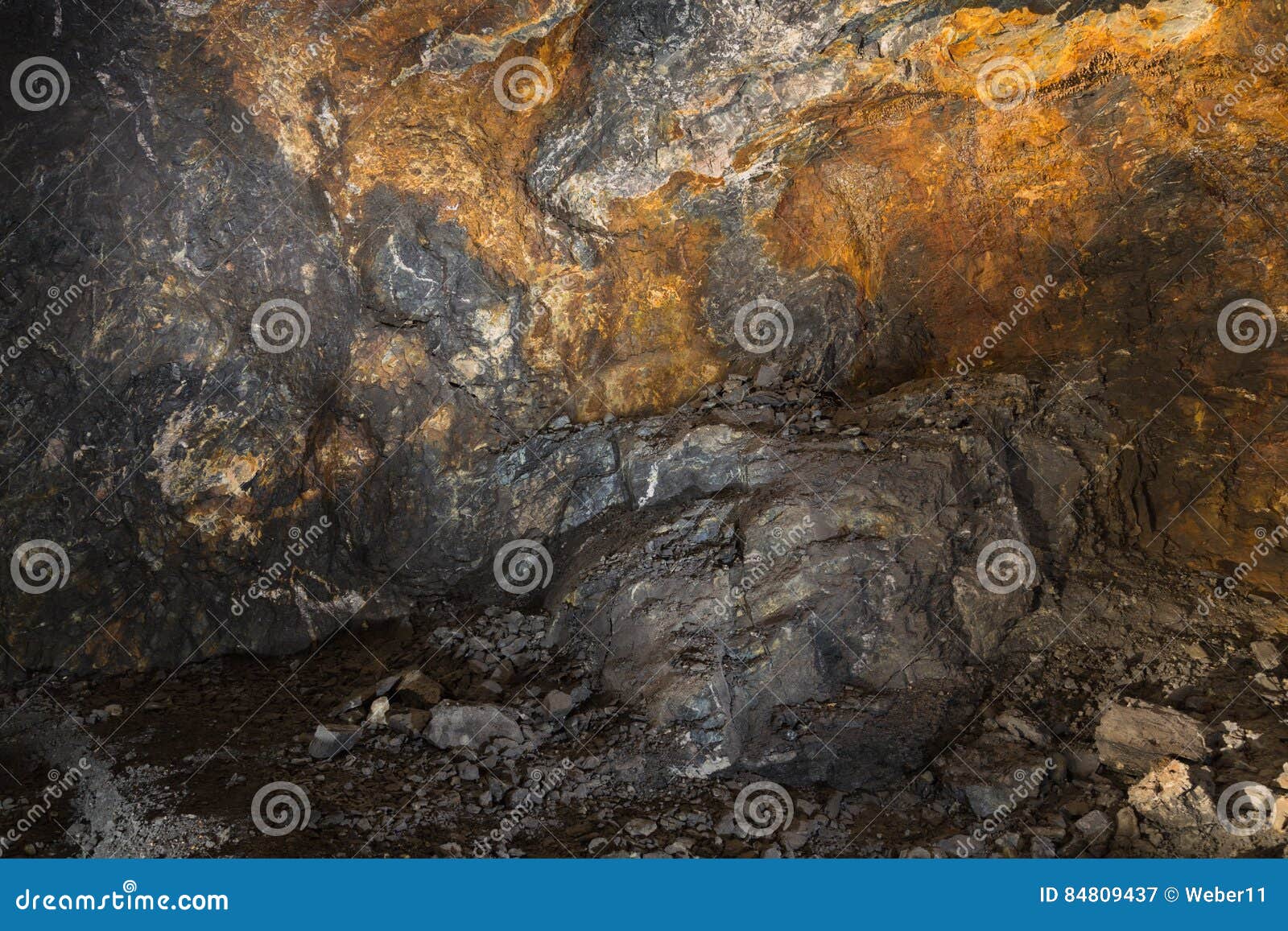 Waste Rock Dump at the Mine Stock Image - Image of excavate, boulder ...