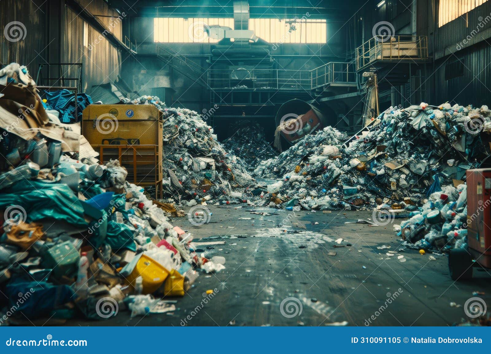 Waste and Rubbish Sorting Concept Stock Image - Image of recycling ...