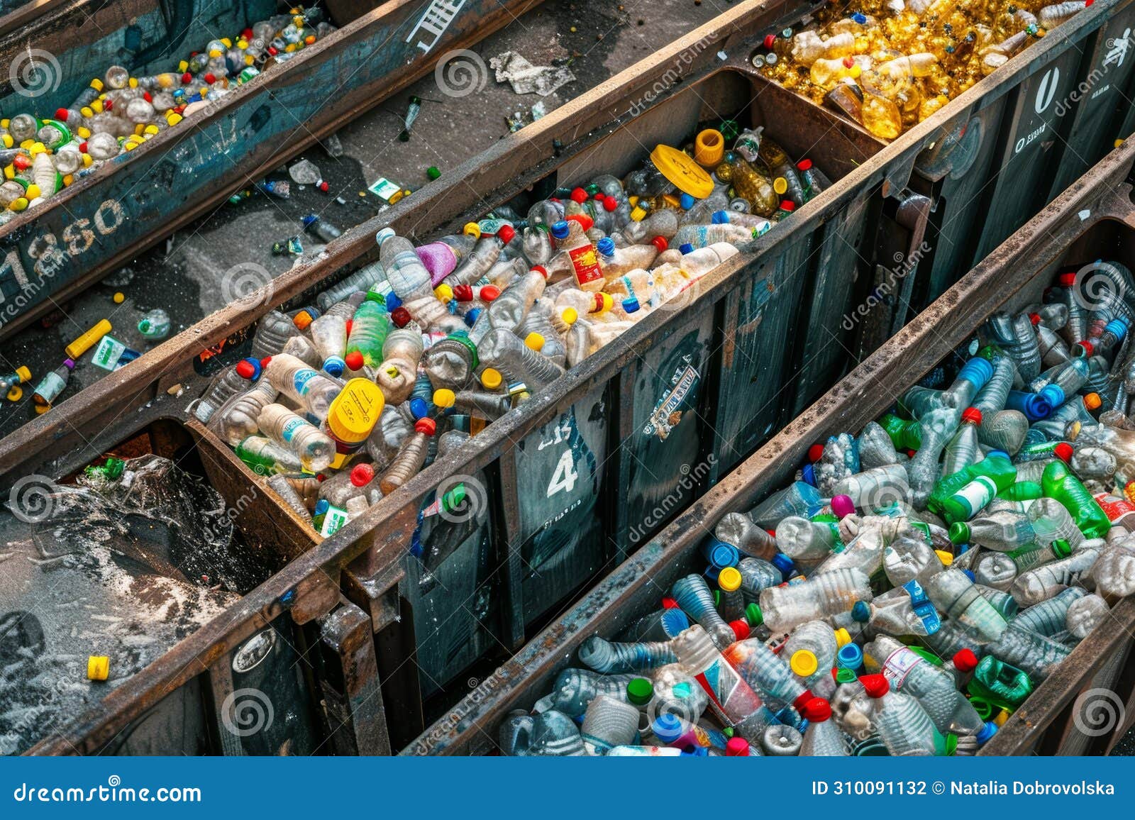 Waste and Rubbish Sorting Concept Stock Photo - Image of separation ...