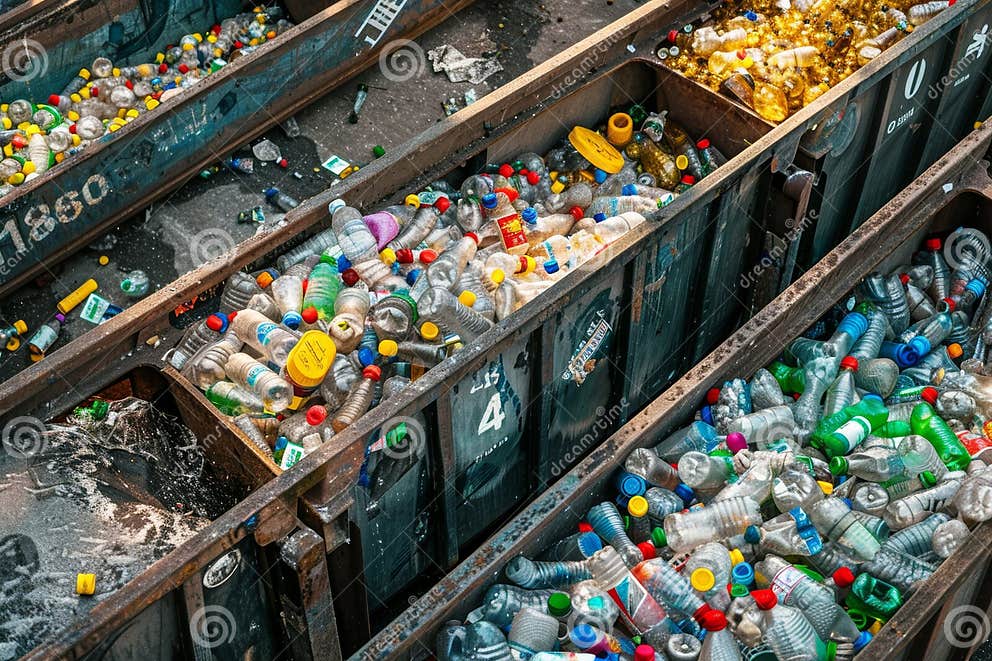 Waste and Rubbish Sorting Concept Stock Photo - Image of separation ...