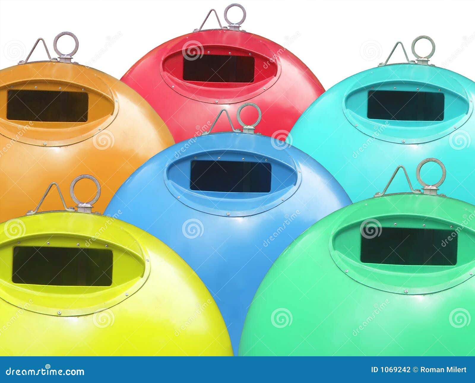 Waste separation bins stock photo. Image of industry, empty - 1069242