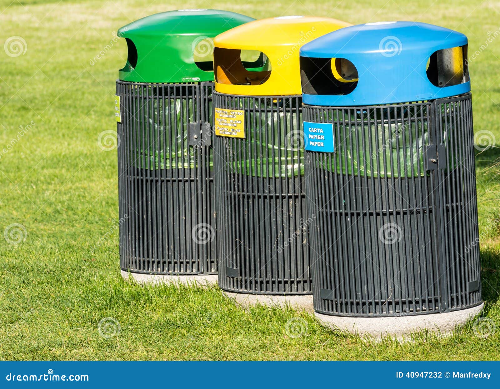 Waste Separation stock photo. Image of aluminium, segregation - 40947232