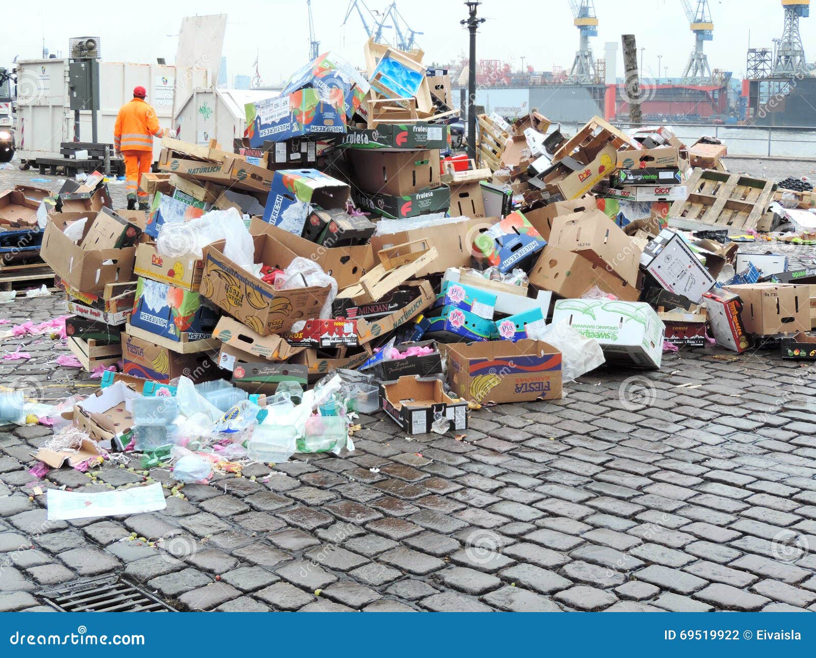 Waste stack editorial photography. Image of order, garbage - 69519922