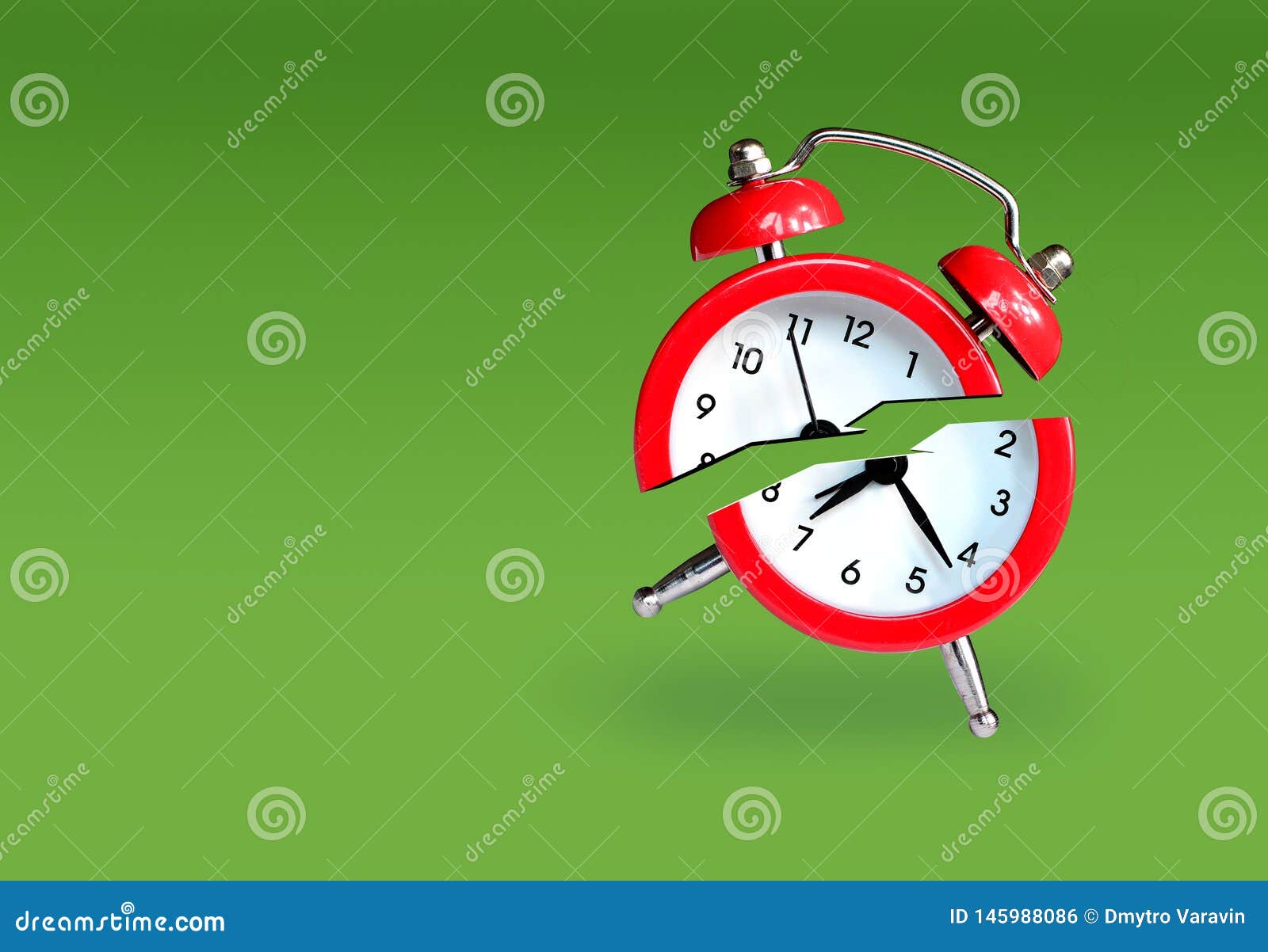 Waste of Time Concept with Alarm Clock Stock Photo - Image of delayed ...