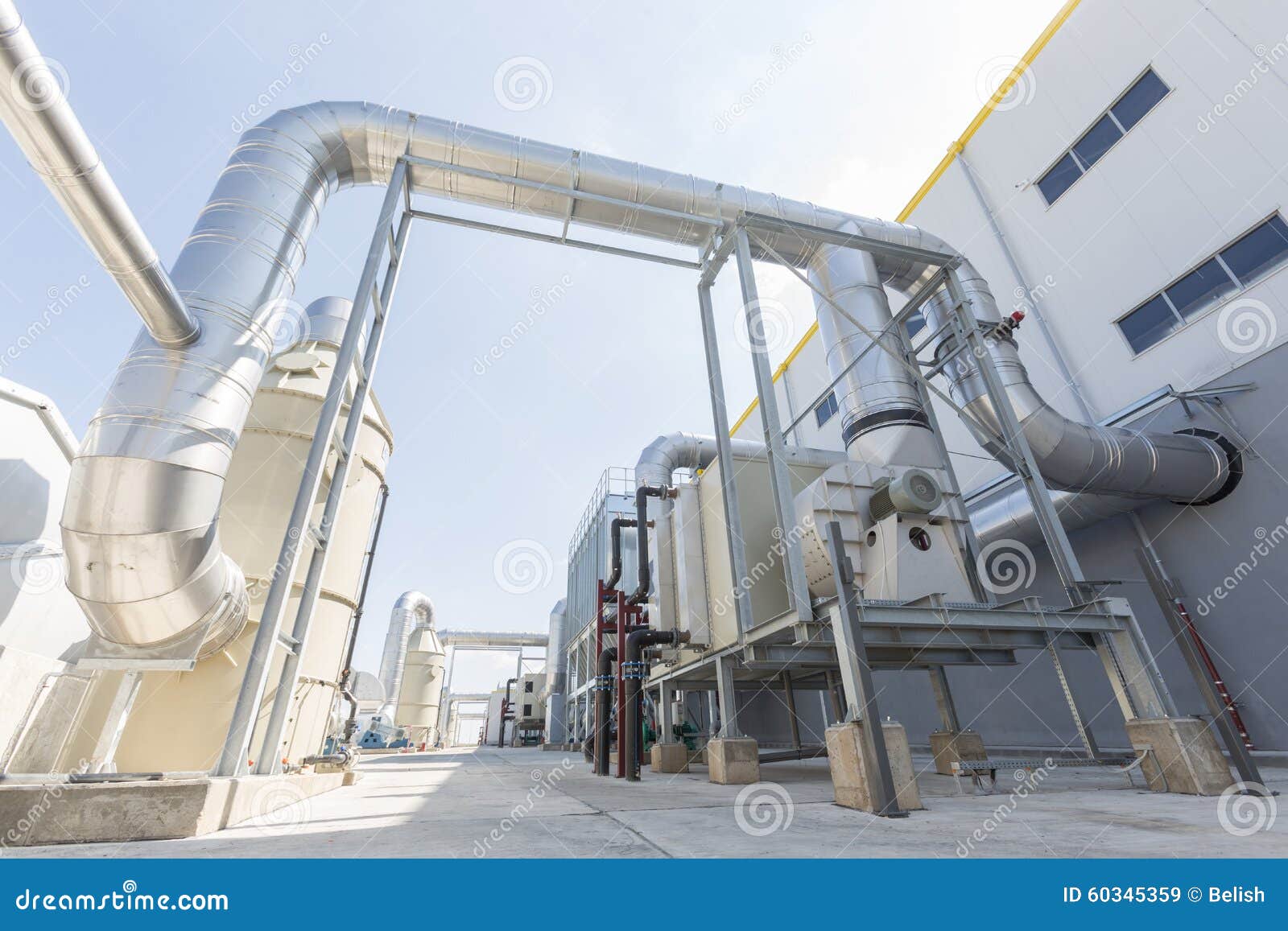 Waste-to-energy facility stock image. Image of composition - 60345359