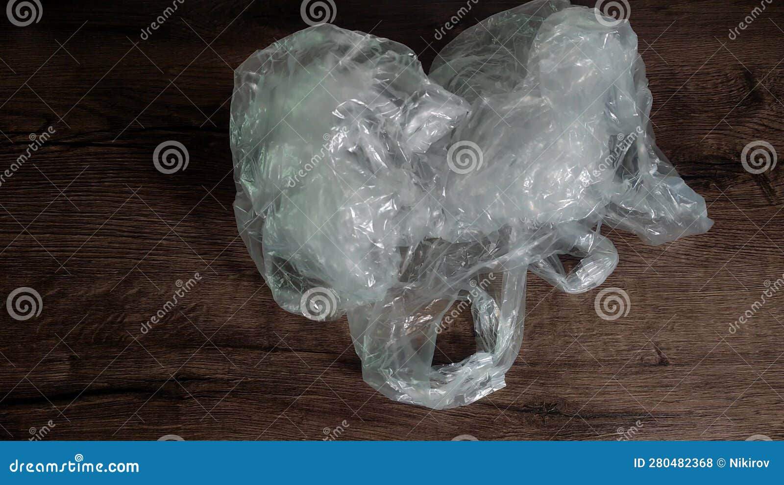 Waste Used Transparent Plastic Bag Stock Footage - Video of ...