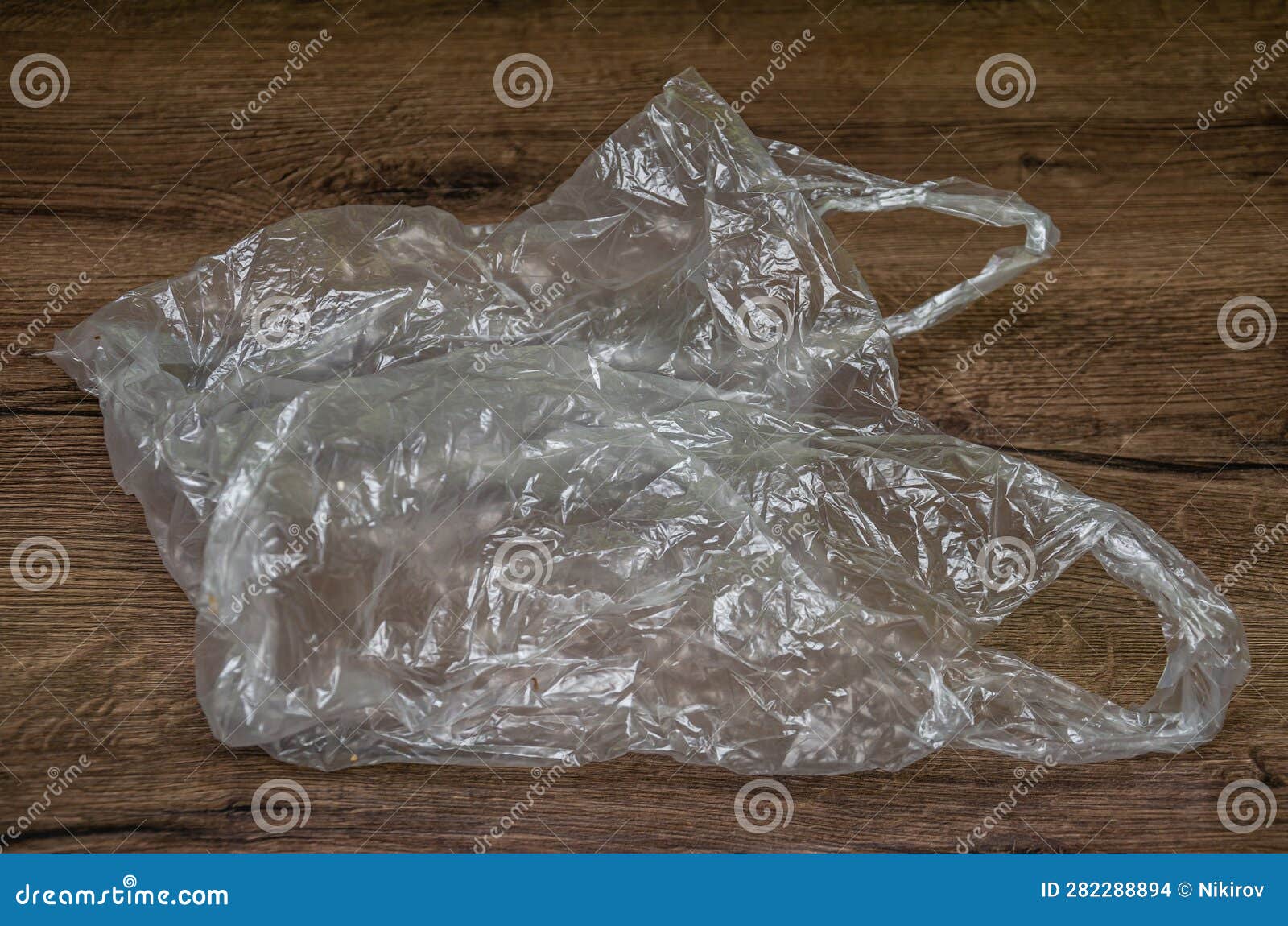 Waste Used Transparent Plastic Bag Stock Photo - Image of life, plastic ...