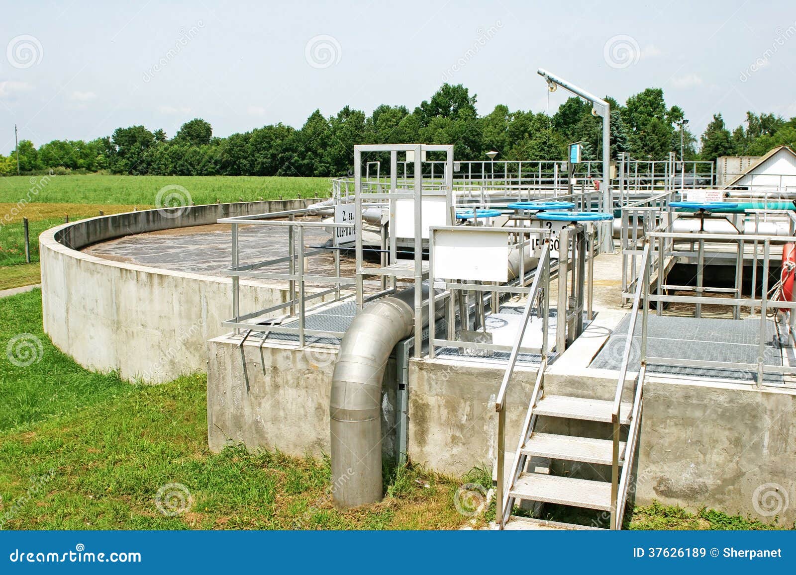 Waste-water Cleaning Technologies Stock Image - Image of recycle ...