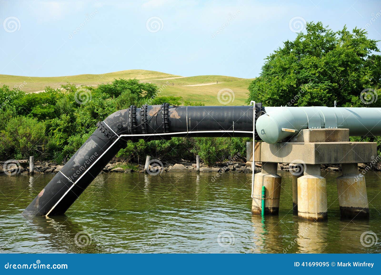 Waste Water Outfall stock image. Image of plant, hazardous - 41699095