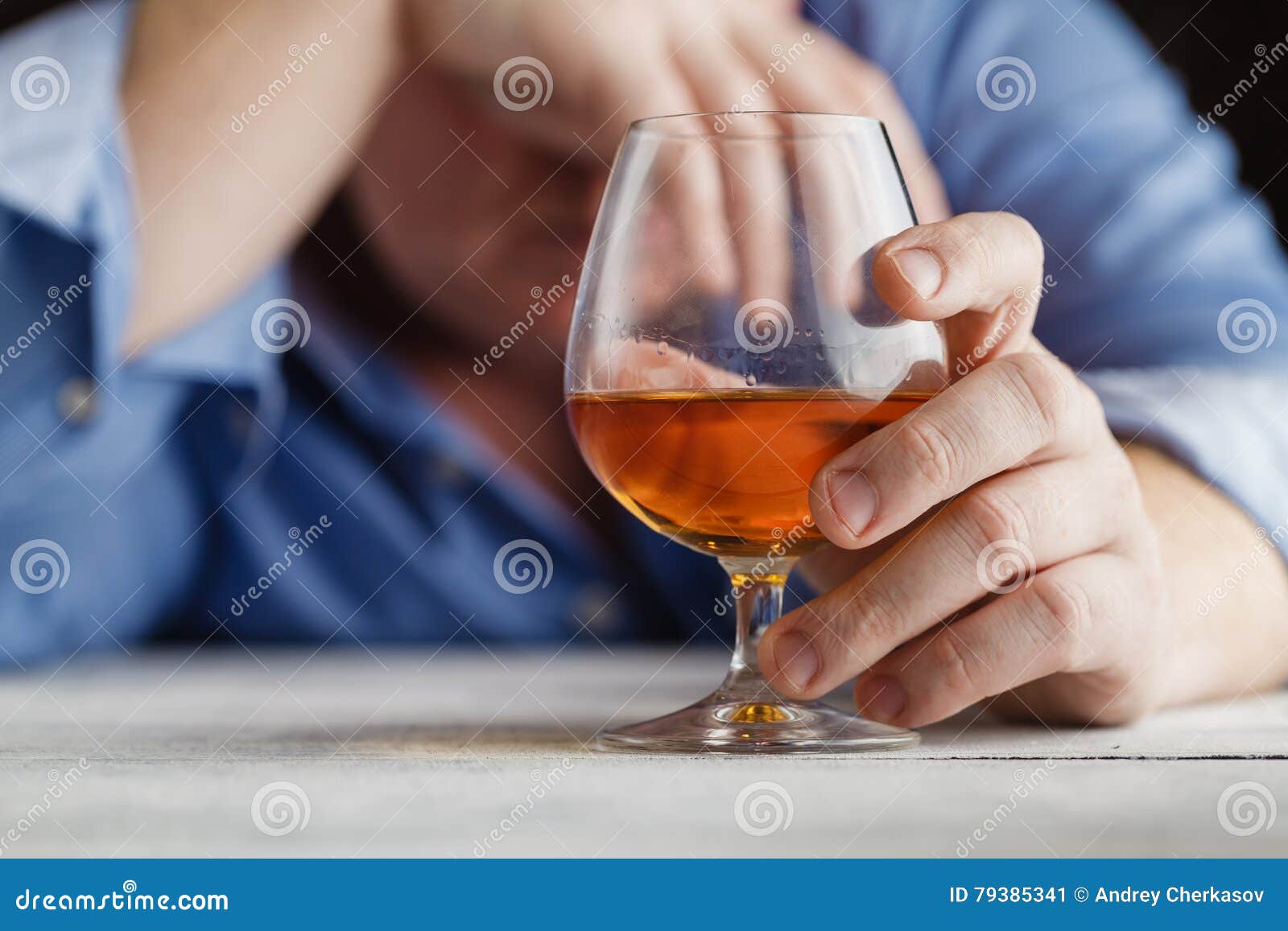 Wasted on the Bar after a Night of Drinking Stock Image - Image of ...