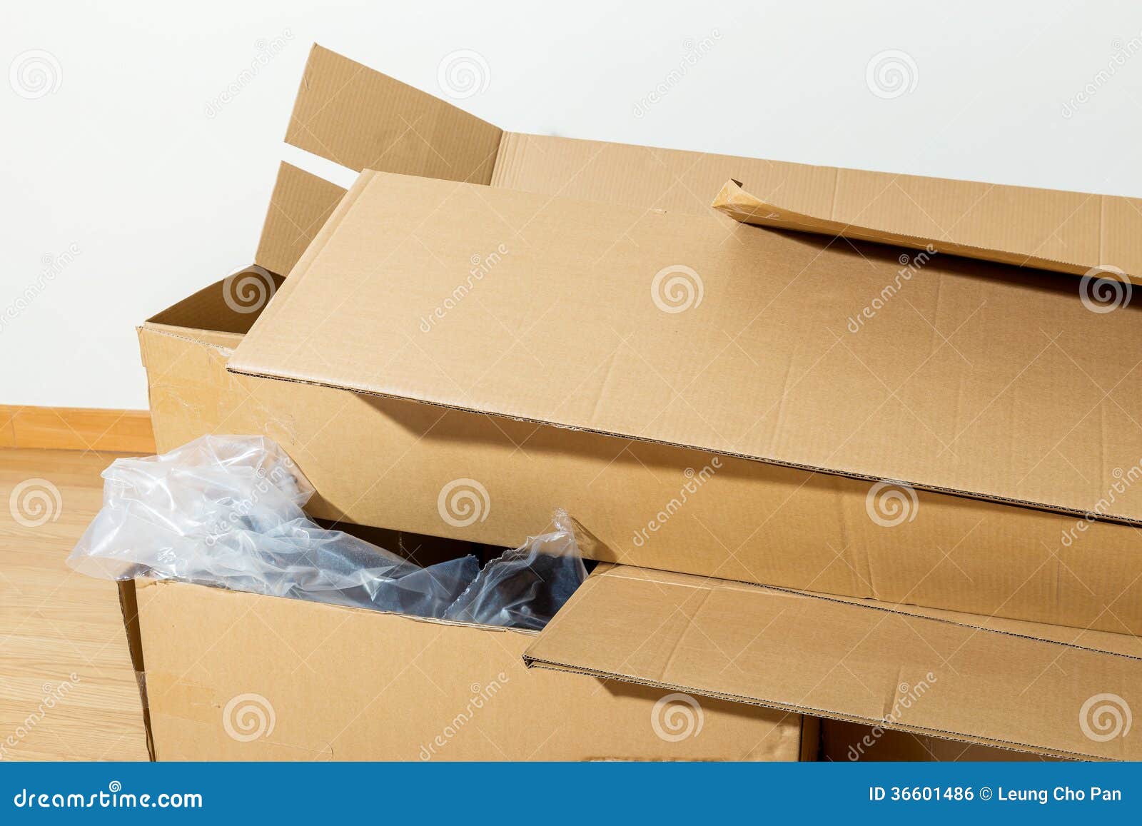 Wasted carton box stock photo. Image of recycle, large - 36601486