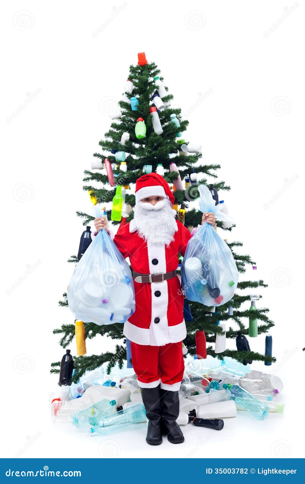 Wasted Christmas - Environment Concept Stock Photo - Image of ...