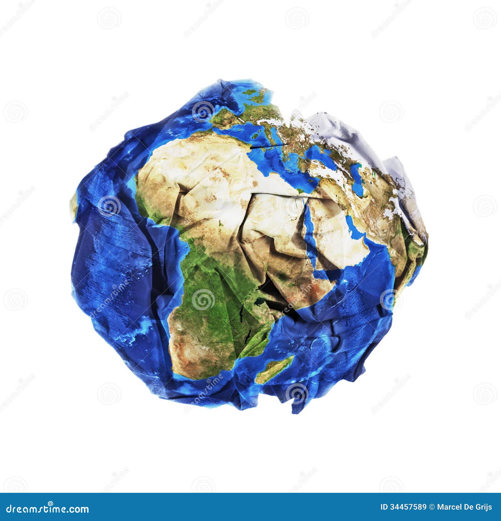 Wasted earth stock illustration. Illustration of away - 34457589
