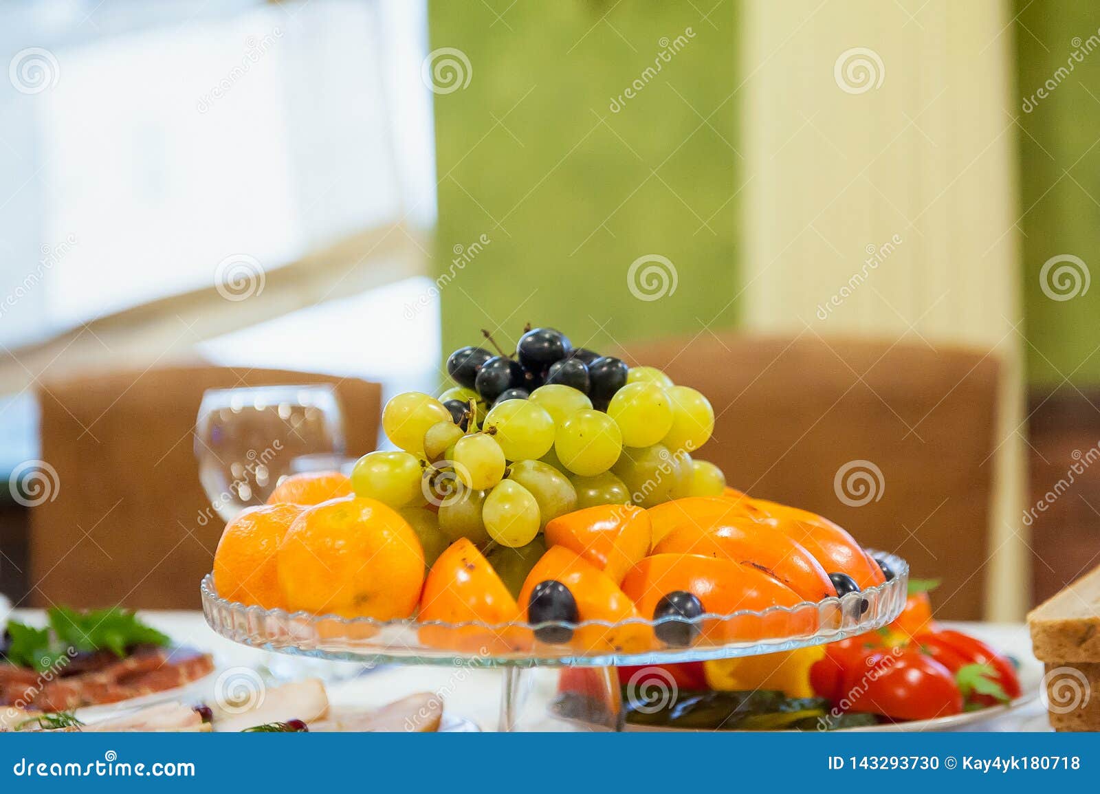 Wasted Food on Festive Table after Dinner Party Stock Photo - Image of ...