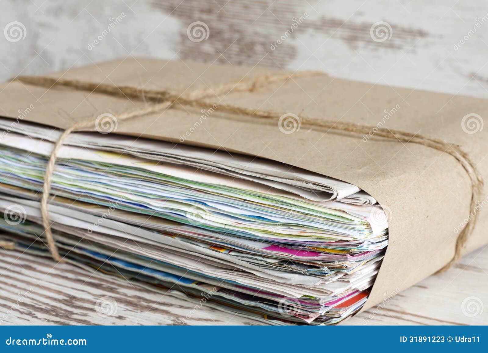 Wastepaper Pile of Newspapers Stock Image - Image of magazine, discard ...